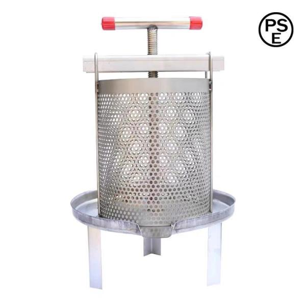 蜜を絞り器 ジューサーしぼり器 圧縮製蝋器 蜂蜜分離器 蜂蜜 圧搾機 蜜 絞り 機 養蜂器具 手動 蜂蜜ワックスプレス機蜂 業務用 家庭用 ステンレス鋼 砂糖をたた