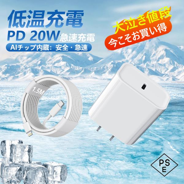 ★★最新のPD充電だから早い！iPhone13を約30分で充電量が60％に達します！★★■【PSE認証済・電気用品安全法基準クリア】■PD専用充電ケーブルセット（お買い得）■対応機種・iPhone 14 / 14 mini / 14 Pro...