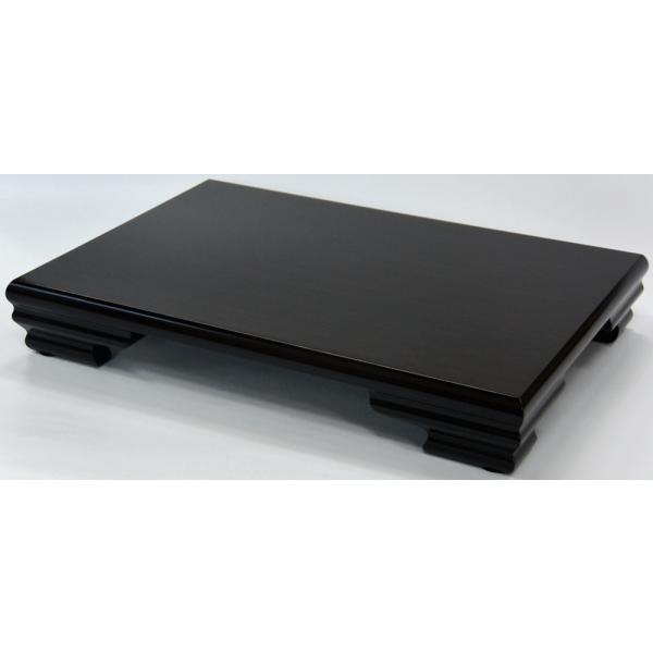 ◆商品名黒檀調木製花台（華台）かえで 12号 （日本製）　　　 ◆材質木質繊維板　天然木 ◆寸法幅42×奥行28×高さ5.1cm【即日出荷可能商品】15:00までのご注文でお支払い確認ができた場合は当日出荷。<br>定休日（毎週...