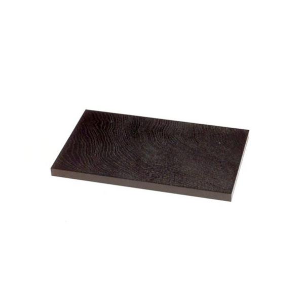 ◆商品名 黒塗り長角板10号 （日本製）　　　　　 ◆材質 木質繊維板 ◆最大寸法 幅30×奥行20×高さ1.8cm