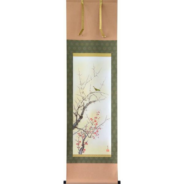 新春の掛け軸です。◆サイズ　仕様長さ164cm×幅44.5cm（尺三立）紙箱入り 