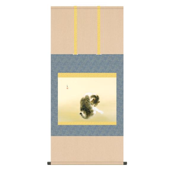 【サイズ】尺五　 幅54.5cm×丈115cm　【仕　様】軸先陶器 桐箱入り　高精細巧芸画（手彩補色）【納　期】この商品は複製絵画で受注制作品ですので、期日指定は承れません。　　　　　通常10日前後で発送いたします。長期休暇が含まれる場合は...