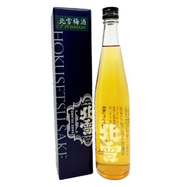 【製造元】　新潟県佐渡市　北雪酒造【容量】　500ml【原材料 】　米焼酎樽貯蔵・佐渡産青梅・砂糖【アルコール度数】　14度※お客様の送料負担を削減する為、通常発送の際にはリユース箱を使用いたします。※専用送り箱(保証付)を希望しない場合、...