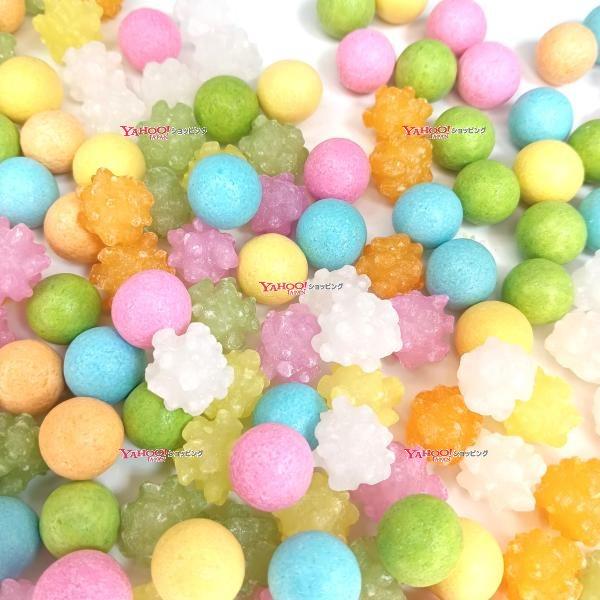 なめているうちに色がかわるキャンディ変り玉と、大粒で食べ応えのある定番品国産大粒金平糖の大人気商品のセットです。人気の商品の食べ比べセット。変り玉は硬い飴ですので噛まずに舐めてお召し上がりください。お子様がお召し上がりの際は特にご注意くださ...