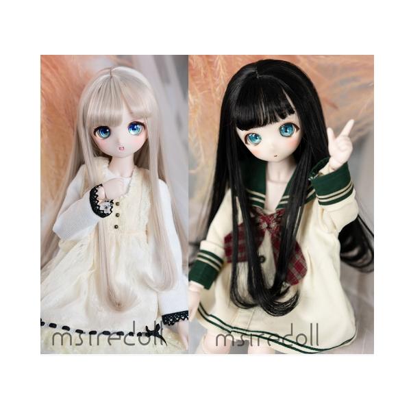 ●【商品コード】：22ms001●ドール頭囲のサイズをご覧ください。1：8-9inch(頭囲約22-23cm);2：7-8inch(頭囲約17-19cm);3：6-7inch(頭囲約15.5-17cm);●セット内容：ウイッグのみです。●撮...