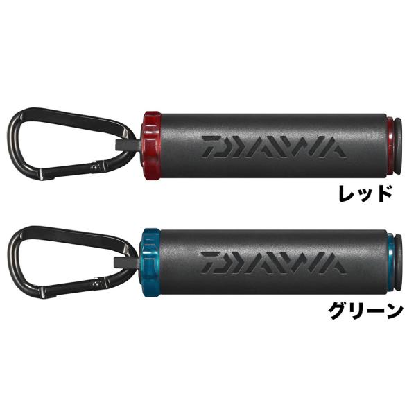 カラー:レッド/グリーン標準自重（g）:45サイズ（cm）:2.6×10.8(カラビナ除く)ノットを締め込む！根がかりを切る！ノット結束の仕上げに締め込んで強度をアップし、すっぽ抜けを防止するツール。カラビナを外して押し出すだけで、2本の締...