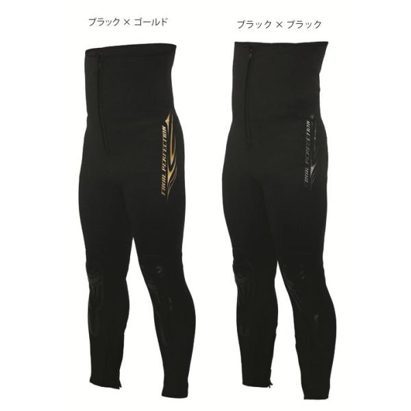 カラー： ブラック×ゴールド/ブラック×ブラック素材：クロロプレーンラバー厚み：3mmサイズ(身長cm/胴囲cm/股下cmまで)：MA(159-168/68-80/75)LA(166-176/72-84/79)LLA(173-184/76-...