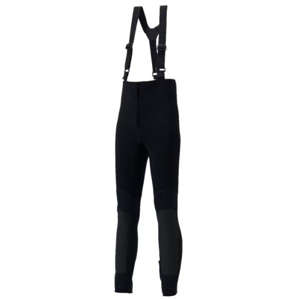 カラー:ブラック厚み(mm厚):2.5サイズ/履き口(cm)/胸丈(cm)/股下(cm)SB/36.8/27/71.8MA/36.8/28.5/73.8MB/38.8/28.5/73.8MO/40.8/28.5/73.8LA/38.8/30...