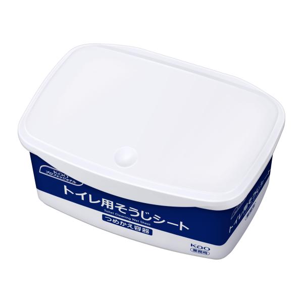 トイレ用そうじシート 専用つめかえ容器｜10枚収納｜乾燥防止フタ付きトイレ清掃に便利な「そうじシート」専用のつめかえ容器です最大10枚まで収納可能で、片手でサッと取り出せる設計使用後はフタをしっかり閉めることで、シートの乾燥を防ぎ、衛生的に...