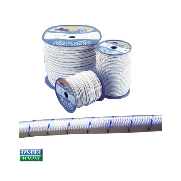 ボートやヨットはもちろん様々な用途に使用できる、伸縮ロープ、ショックコードです。材質：内芯ラバーコード、外皮ポリエステル繊維価格は１ｍあたりです。必要長さをご注文下さい。こちらの商品は、不良品以外の返品はお受けできませんので、あらかじめご了...