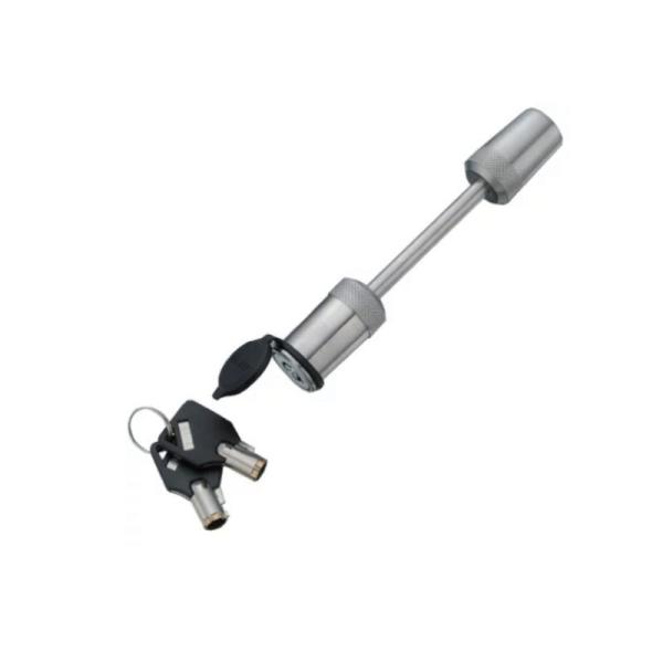 ◆◇ カプラーロック 2-1/2" TC2 ◇◆■トレーラーを盗難から守る強力ロックです。■ヒッチカプラーのグリップ部に差し込んでロックします。見た目も目立つので、視覚による防犯効果も高いです。■有効ピン長が63mmタイプですので、幅の広い...