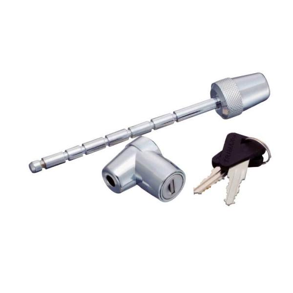 ■トレーラーを盗難から守る強力ロックです。■ヒッチカプラー用ロックです。■防水ラバーキャップ付き■有効長が22mm/37mm/52mm/67mm/81mm/91mmの幅でスライド調整が出来ますので、様々なタイプのヒッチカプラーに対応できます...