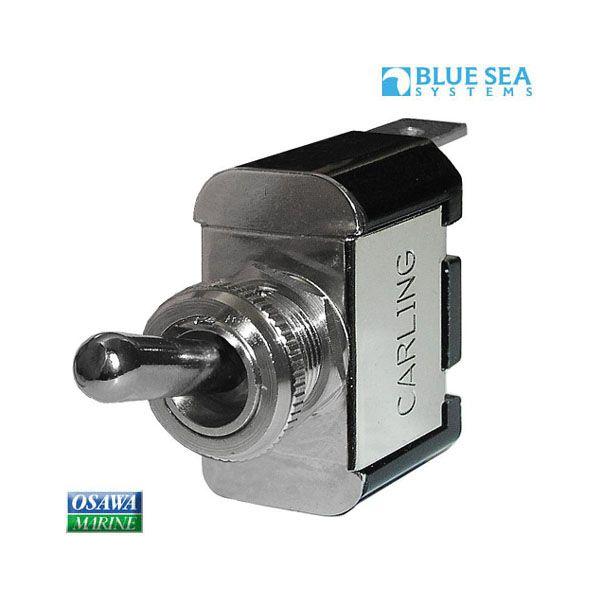 ◆◇ トグルスイッチ （ON）-OFF　SPST　#4151 シングルポール ◇◆オーソドックスで設置が簡単なトグルスイッチです。■電圧（電流）：DC12V（15A）、AC125V（15A）、AC250V（10A）■取付ネジ：15/32-3...