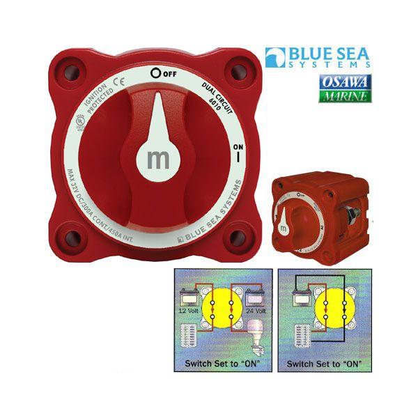 ■同一または異なる２系統のバッテリー電源を各々同時に接続、遮断が出来ます。--------------------------------・連続帯電流：300Amp・瞬間耐電流：1200Amp・最大電圧：32V・サイズ：74.9x74.9m...