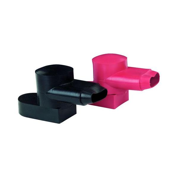 ・バッテリーターミナルケーブルに必要不可欠なケーブルカバー。　ウイングナットタイプのポスト適合。 　　・全てのケーブルサイズに適応します。　上部が回転するので、どの方向からもケーブル端子を接続できます。 　　