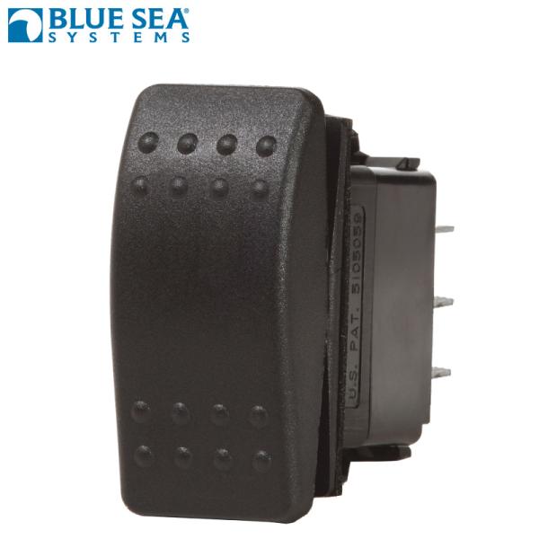 ◆◇ BLUE SEA 防水ロッカースイッチ OFF-(ON) No.7930 ◇◆■ボート、水上バイク、RV車など用途の広い、防水タイプのロッカースイッチです。■ボートの場合、フライングブリッジやオープンコックピットなどの装着に向いていま...