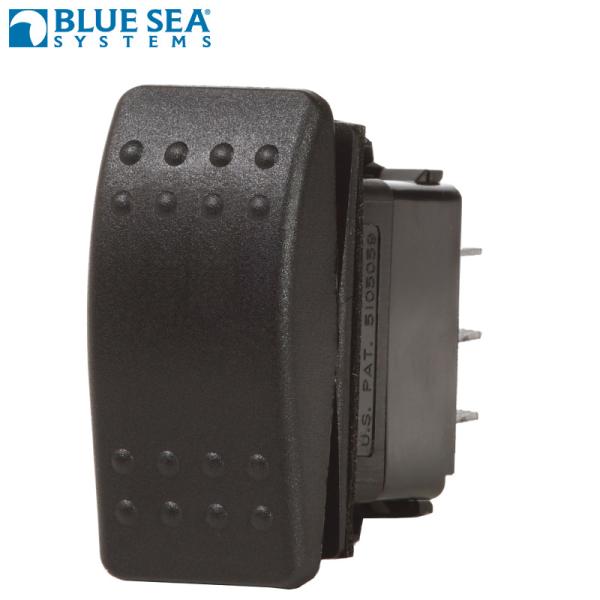 ◆◇ BLUE SEA 防水ロッカースイッチ OFF-(ON) レッドLED No.7935 ◇◆● 主な用途：ホーン・ウィンドウォッシャー■ボート、水上バイク、RV車など用途の広い、防水タイプのロッカースイッチです。■ボートの場合、フライ...