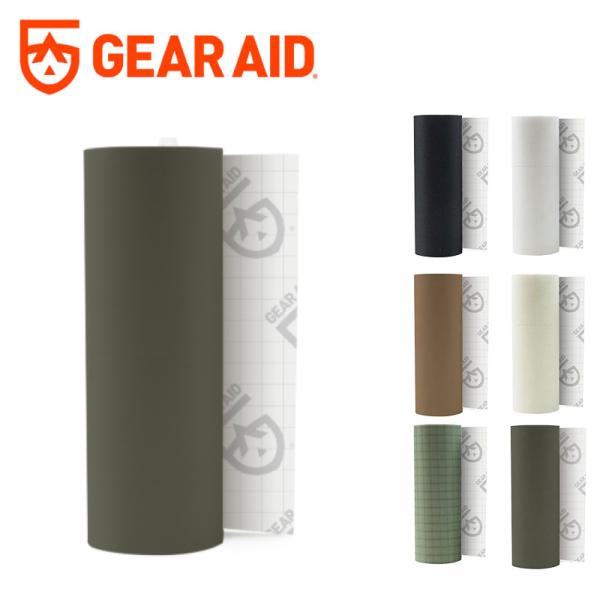 ■サイズ／ 7.6 × 50ｃｍ■カラー／グレー※オフホワイトに近い色合いです。補修サイズに合わせてカットして使用するリペアテープ。あらゆる素材に貼り付けて簡単に補修できます。リップストップナイロン素材でウェアの色に合わせてお使いください。