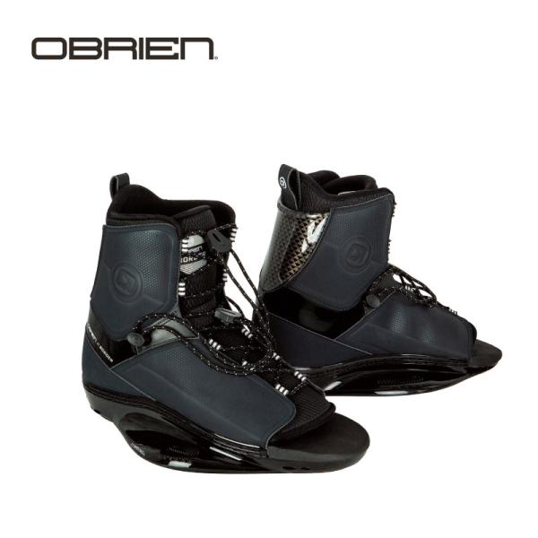 ◆◇ OBRIEN オブライエン ボーダー ウェイクボード用ブーツ ◇◆●つま先をオープンにし、通気性、フィット性、自在性を高めました。●かかとのリフトをなくしてコントロールを強化し、足首をよりサポートします。■サイズ：2種類24.4〜27...