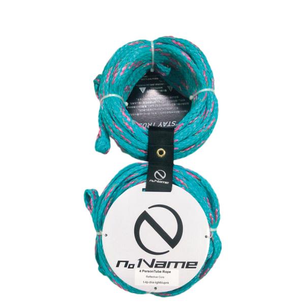 ◆◇ n。 Name ノーネーム トーイングロープ 〜4人乗り用 ◇◆ ●ロープ専門ブランドが持つ全てを駆使し開発されたトーイングチューブ専用ロープ。●光を反射する高反射材が編み込まれておりいかなる状況においても抜群の視認性を実現。●ボート...