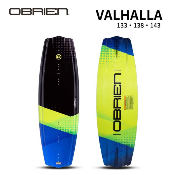 ◆◇ OBRIEN オブライエン VALHALLA 133 138 143 ◇◆初心者〜中級者向けに幅広くお楽しみ頂けます。輪郭と厚みのバランスが取れており、乗りやすいボードになっております。初心者でも空中でコントロールが行いやすいよう、プ...