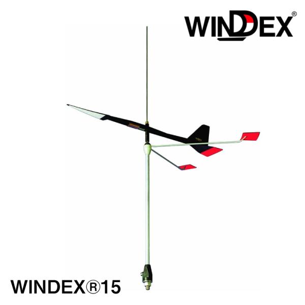 ボートや、ディンギーにぴったりの風向計（風見）です。支柱の固定は8φｍｍの穴を開けて、裏側からナットで固定します。●本体長さ：380mm●重さ：90g●材質：本体プラスティック/ポール部アルミ