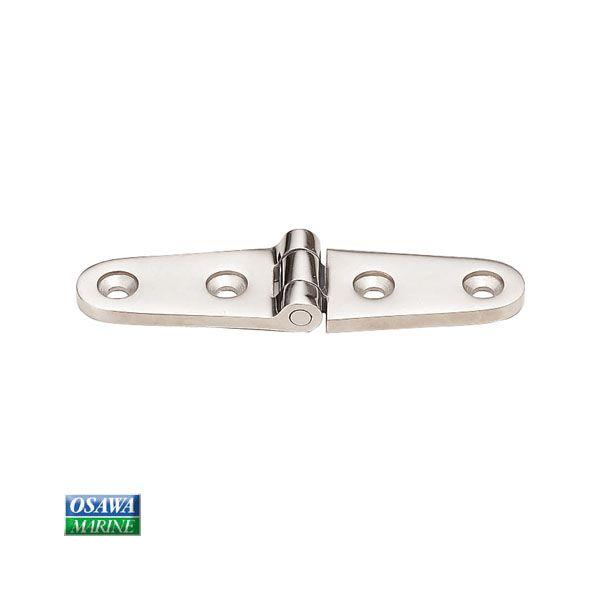 ■肉厚分全てにステンレス材が詰まった、（ステンレス板を曲げて厚みを持たせているタイプではありません。）高強度タイプのヒンジです。■錆や腐食に強く、美しい輝きを保つSUS316材を使用しています。■１個の価格です。■サイズ：105ｘ27ｘ厚4...