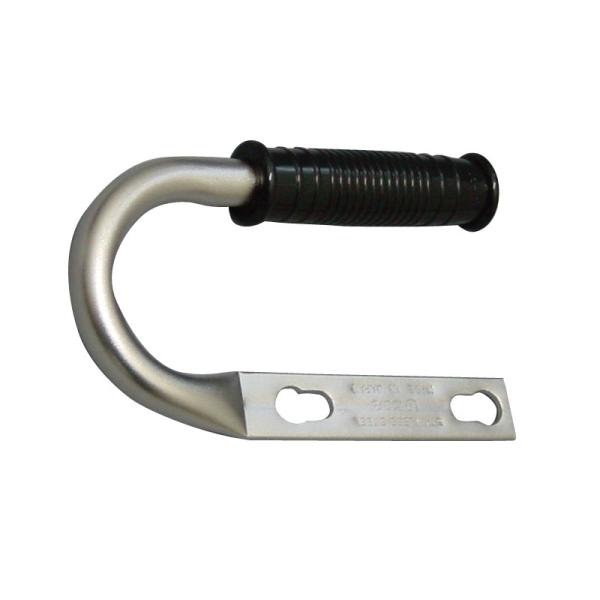 トレーラーのヒッチカプラーと、ヒッチボールの脱着が驚く程簡単になる、ハンドルグリップです。これが付いているのと無いのでは脱着と移動の楽さが全然違います。錆に強いステンレス304製。