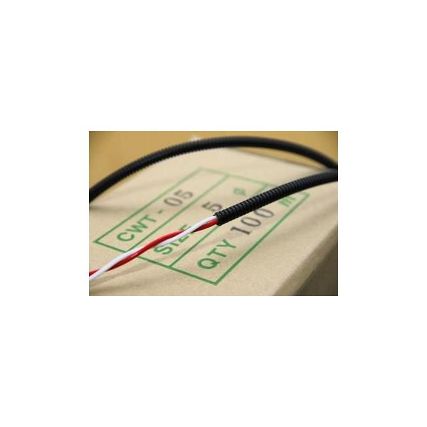 箱入りコルゲートチューブ内径：5.1mm 　外形：7.5mm 　長さ：100m エンジンルームの熱から電源ケーブルを守るコルゲートチューブです。熱により電源ケーブルの温度が上昇すると経年劣化が早くなるだけでなく、音質も大幅に変動します。 本...