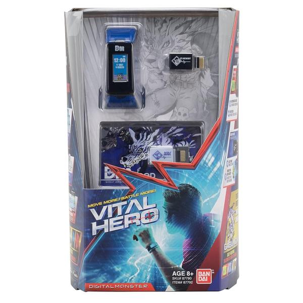 「商品情報」商品紹介Vital Heroは、このウェアラブルデバイスでデジタルモンスターを育ててトレーニングすることで、お子様の遊び方、アクティブなまま、友人との競争方法を進化させた、まったく新しいInter-ACTIVEバンドです。 フル...