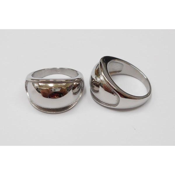 社名刻印なし品番：st_ri-M-s素材：ステンレス316Lカラー：ステンレスカラー内径サイズ：17mm（約13号） 内径サイズ：17.7mm（約15号） 内径サイズ：18.4mm（約17号） 内径サイズ：19mm（約19号）2個セットでは...