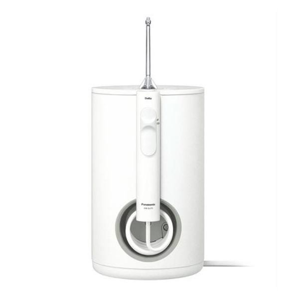 ○パナソニック　ジェットウォッシャー ドルツ EW-DJ75 [白]たっぷり使える大容量、据え置きタイプの口腔洗浄器。歯と歯の間や、歯と歯列矯正器具の間に詰まった食べかすをしっかり弾き飛ばして洗い流す。超音波水流を採用し、水流の中の微細な気...
