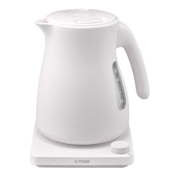 充実の安全設計にくわえ、温度調節も可能な蒸気レスの温調モデル。驚きの速さでお湯が沸く！約57秒※のスピード沸とうカップ1杯（約140ml）が約57秒※でスピード沸とう。忙しい朝や、急な来客、忙しい家事の合間にも驚きの速さでお湯をすぐに沸かせ...