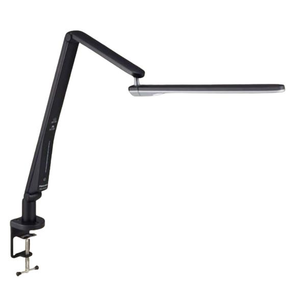 「パソコンくっきり光」と「文字くっきり光」、パナソニック独自の2つの光を搭載。広く明るく照らして、仕事にも趣味にも使いやすい。