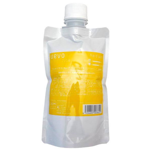 【おすすめスタイル】毛束感・立体感を表現しながら動きを強調します。ユニセックスでショート〜ミディアムスタイルに。【使用方法】[ドライ時に使用]手のひらでよく伸ばし、髪全体に握るようになじませた後、毛束ひとつひとつをねじりながら束感と動きをつ...