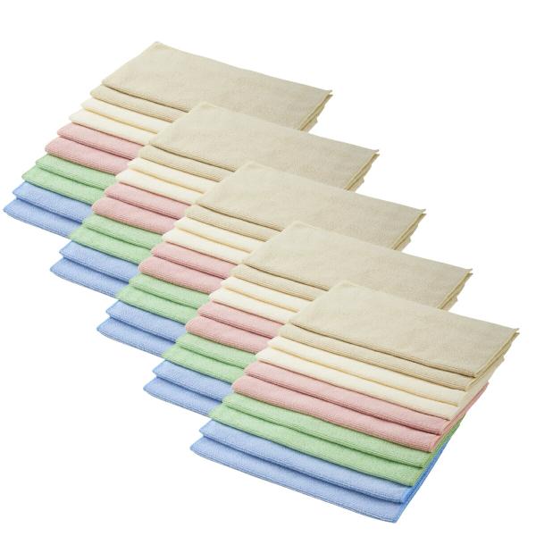 洗剤を使わずに汚れを落とす高機能な万能クロスです。超極細繊維(マイクロファイバー)が油汚れやホコリなどをスッキリ落とし、水滴をすばやく拭き取ります。カラ拭き、水拭きどちらでもお使いいただけます。水ぶきの場合は固く絞ってからお使いください。一...