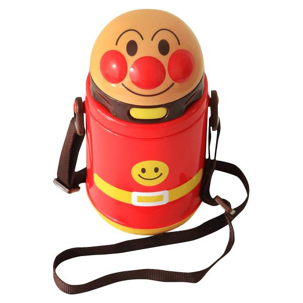 アンパンマンの可愛い水筒で美味しく楽しく水分補給！★ひんやり保冷タイプ大好きなアンパンマンの水筒でテンションＵＰ！お子様が大好きなアンパンマンの可愛い水筒で、お出かけ時も楽しく持ち歩いて水分補給ができます♪ワンタッチボタンで楽々ＯＰＥＮ！簡...