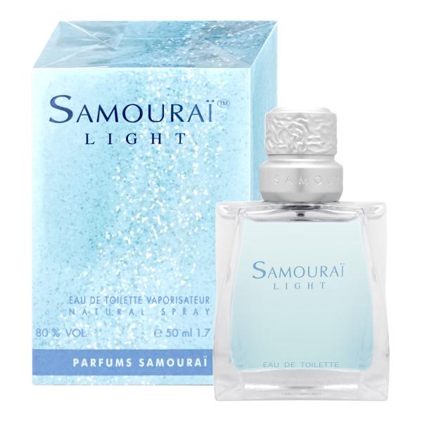香調：フレッシュ・アクアティックノートメンズフレグランス「サムライ」から生み出された新たなるフレッシュフレグランス。さらに爽やかに、さらに清潔感のある「サムライ　ライト」トップ：アップル、ウォーターフルーツ、ライチ、レモンミドル：ジャスミン...