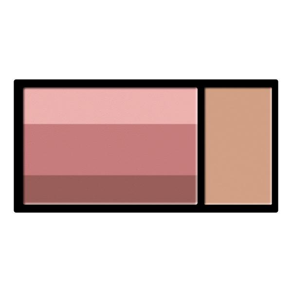 眉・ノーズシャドウまで完成するアイシャドウひと塗りで、キレイなグラデ。自然に大きな目もとに見せる　運命のブラウン、マルチタイプ。別売りの「マキアージュ　カスタマイズケース」に、お好みのカスタマイズシリーズを組み合わせてセットし、お使いいただ...