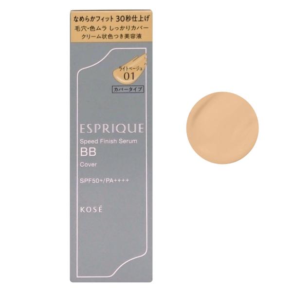 スピードフィニッシュ セラム BB カバー素肌のような質感そのままに。毛穴・色ムラをしっかりカバーする1品6役の多機能セラムBB。●なめらかにフィットし、毛穴・色ムラをしっかりカバー。30秒で美しい仕上がりが叶う、1品6役のセラムBB。心地...