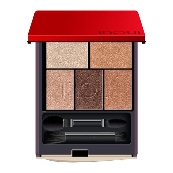 インウイ アイズアイカラー目もとの立体感を際立て、５つの光彩効果で自然な造形をつくる