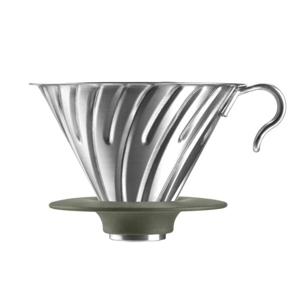 V60 メタルドリッパー家でも外でも、こだわりの本格コーヒーを愉しみたい。アウトドア仕様のHARIOのコーヒー器具シリーズ『HARIO outdoor』が新たに誕生しました。世界に認められたV60をアウトドアで。台座は自然に溶け込むオリジナ...