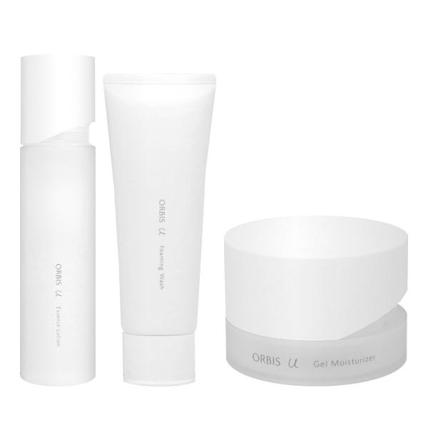 オルビスユー フォーミングウォッシュ 濃密クレイで毛穴汚れや古い角質をやさしくオフ。化粧水のなじみやすい肌にオルビスユー エッセンスローション濃密なのにぐんぐん浸透(*1)。うるおいを届けて守る進化系"とろぱしゃ"ローション*1角層までちょ...