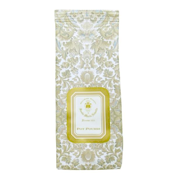 ポプリは、トスカーナの丘に自生する葉、根、花、つぼみをミックスしたものです。