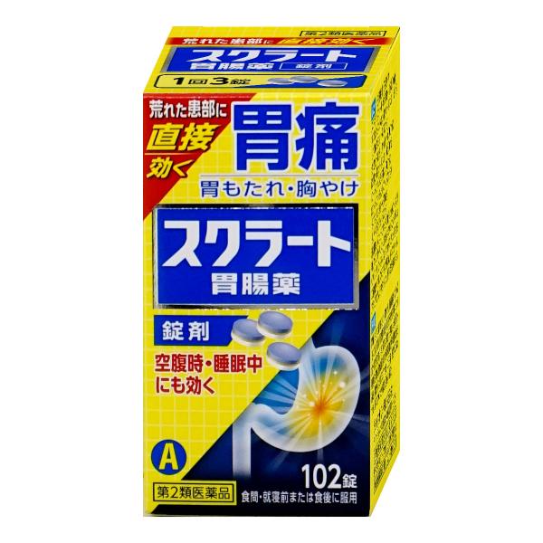 使用期限(医薬品)：商品ページ内に未記載の場合、期限残1年以上の商品を出荷しております。空腹時・睡眠中にも直接効きます有効成分スクラルファートが胃痛のもと（胃粘膜の荒れた患部）に直接貼りつき、患部を保護・修復アズレンスルホン酸ナトリウムとL...