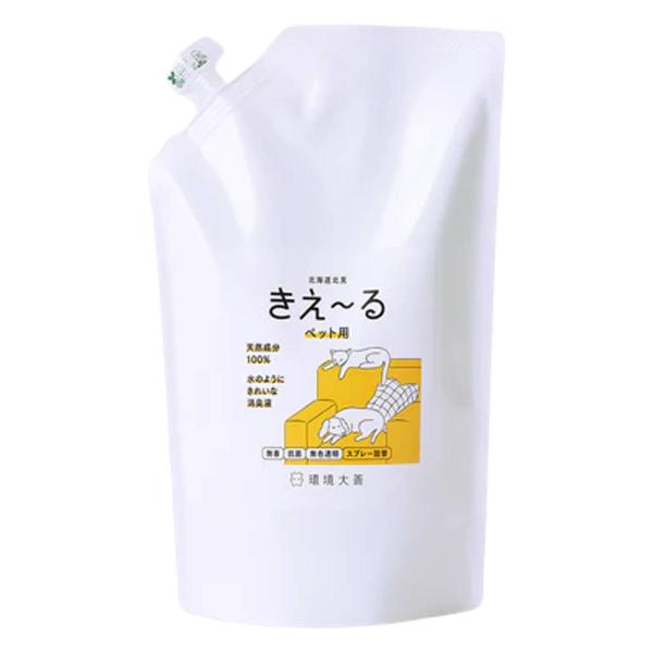 環境微生物群（乳酸菌等）を発酵・培養した「善玉活性水」から生まれたバイオ消臭液です。ふん尿臭・ケージまわりなどの臭いをスッキリ消臭。無色透明なので布ものにも色がつかず、素材を傷めません。天然成分100％で、ペットが舐めても安心・無害。部屋中...