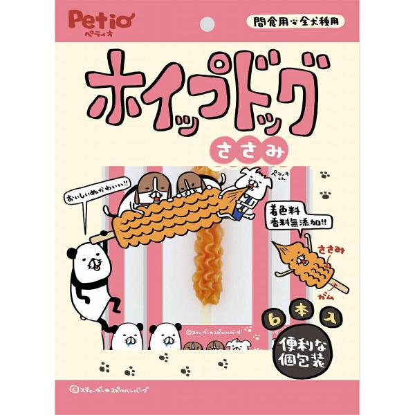 ・ワンちゃんの大好きな素材を「ホイップ」のように押し出した新形状スナックです。・可愛いらしいデザインで目を引くから、ついつい手がのびる・個包装だからいつでも開けたての美味しさ！お友達にも分けやすい・着色料・香料無添加・農林水産省認定　鳥加熱...