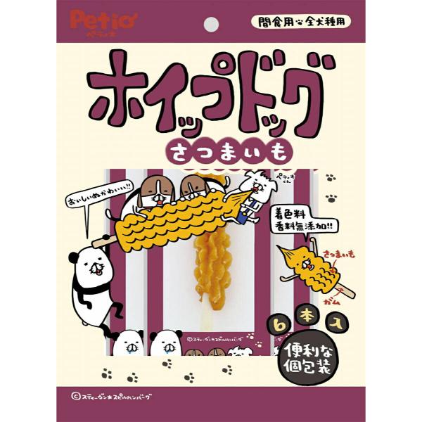 ・ワンちゃんの大好きな素材を「ホイップ」のように押し出した新形状スナックです。・可愛いらしいデザインで目を引くから、ついつい手がのびる・個包装だからいつでも開けたての美味しさ！お友達にも分けやすい・着色料・香料無添加・農林水産省認定　鳥加熱...