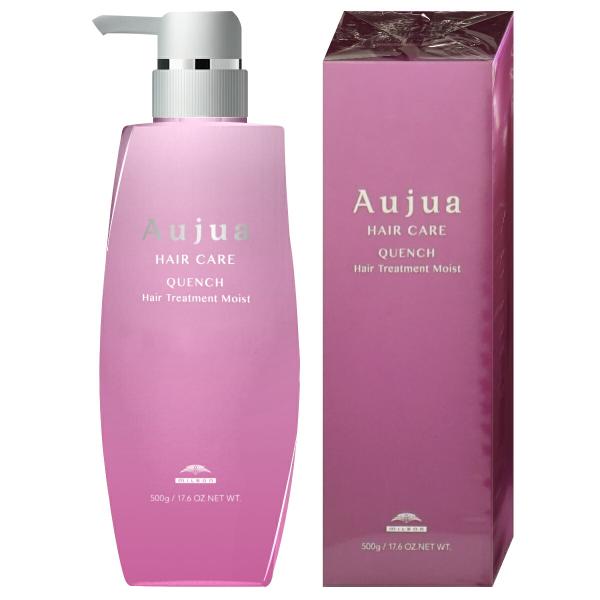 QUENCHクエンチヘアカラーやパーマでパサついた髪が気になっている方へダメージを受けた髪にたっぷり水分を保持。繰り返しヘアカラーやパーマを楽しむためのヘアケアラインです。オージュア クエンチ ヘアトリートメント モイスト髪の水分量を高め、...