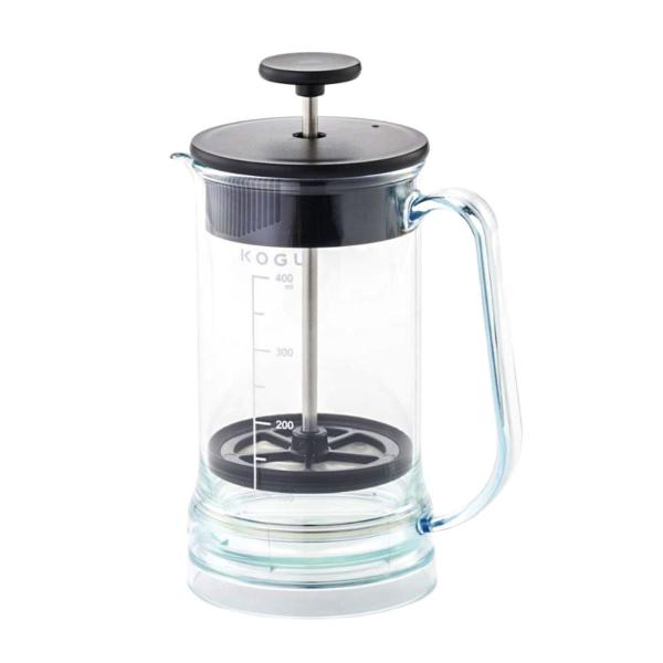 珈琲考具　割れにくいフレンチプレスコーヒー豆の味をダイレクトに味わえるフレンチプレス！コーヒー粉を入れてお湯を注ぐだけで、誰でも簡単に美味しく淹れられます。1：ガラスのような透明感があり、耐久性に優れた「トライタン」を使用。軽量で落としても...